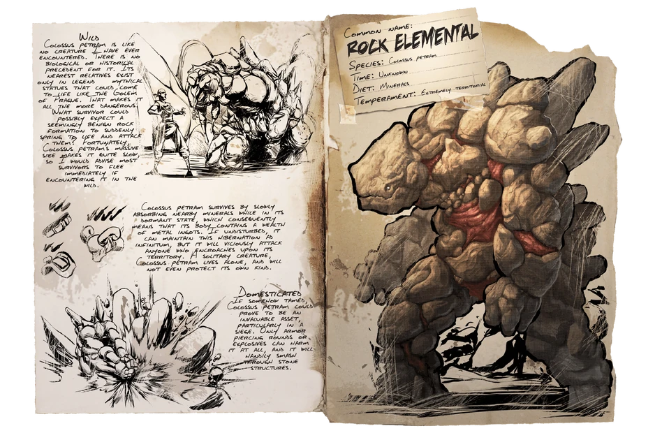 Rock Elemental - ARK: Survival Evolved Wiki