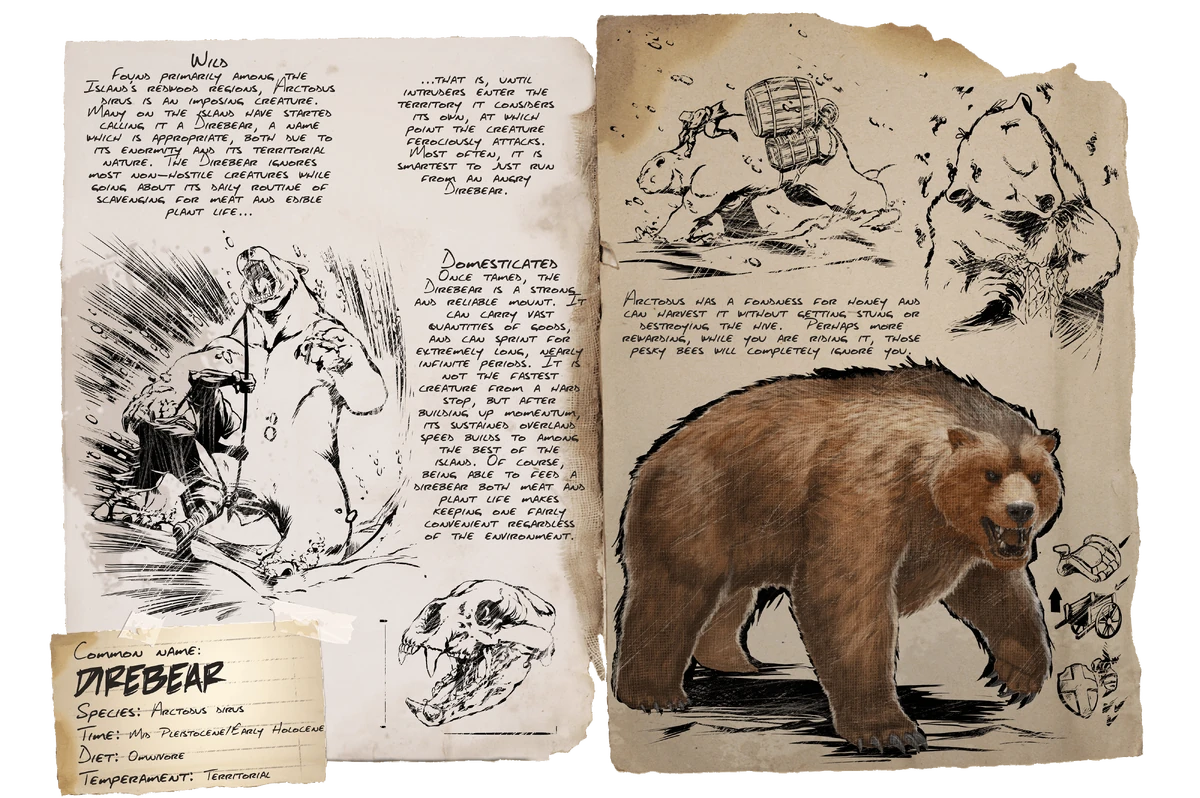 Dire Bear - Official ARK: Survival Evolved Wiki