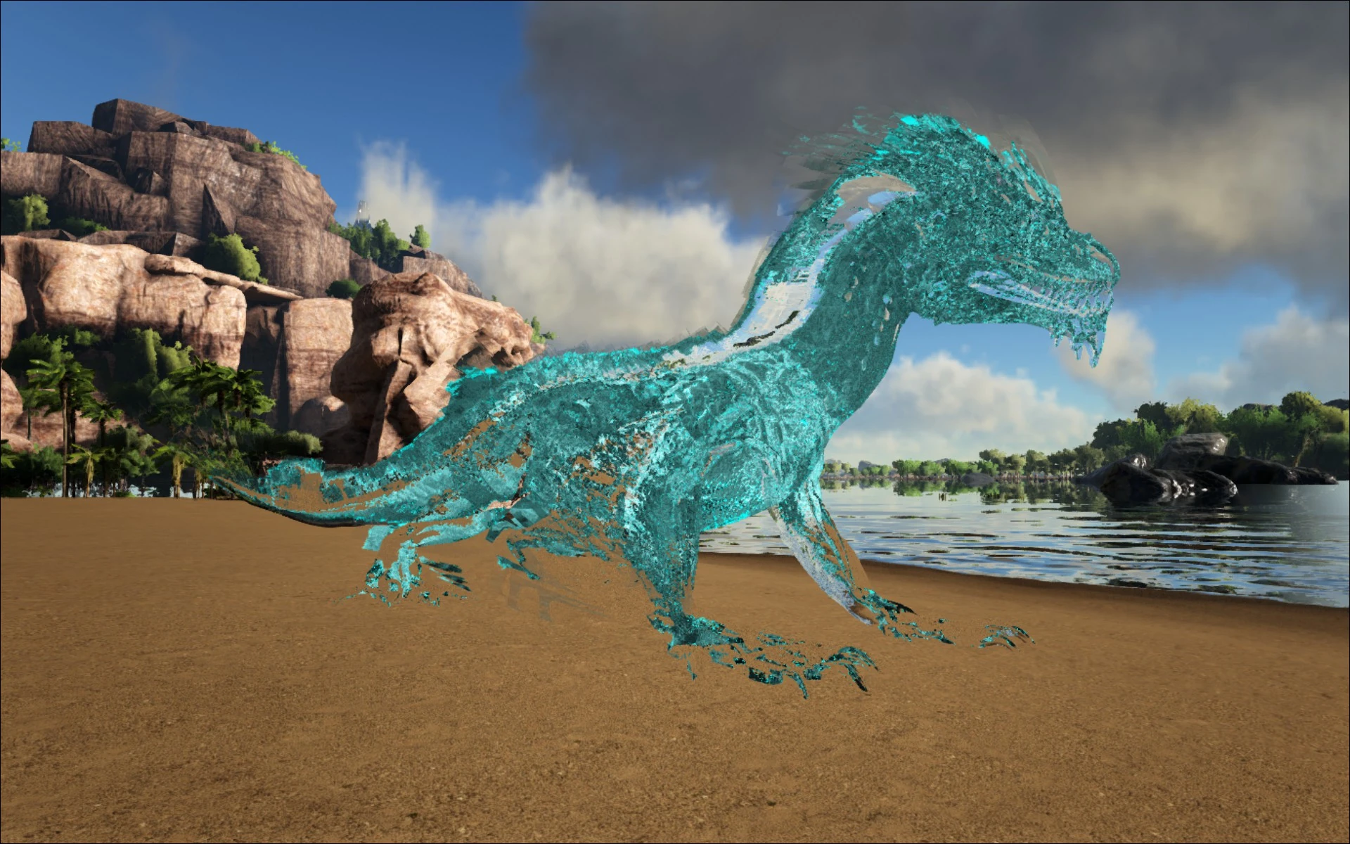 how to draw a rock drake from ark