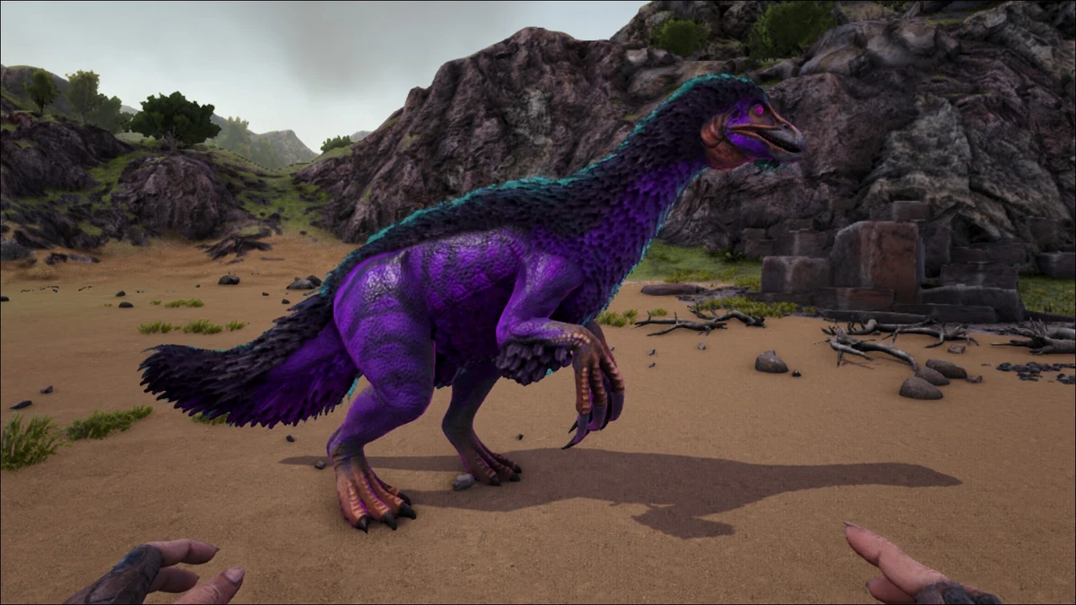 Mod:Primal Fear/Fabled Therizinosaurus - ARK: Survival Evolved Wiki