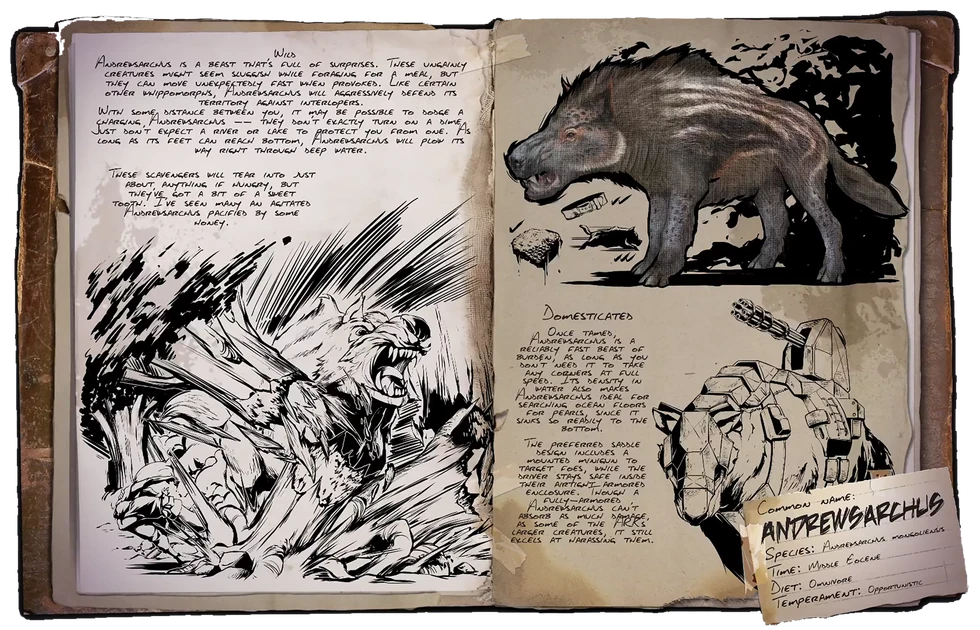 Andrewsarchus - ARK: Survival Evolved Wiki