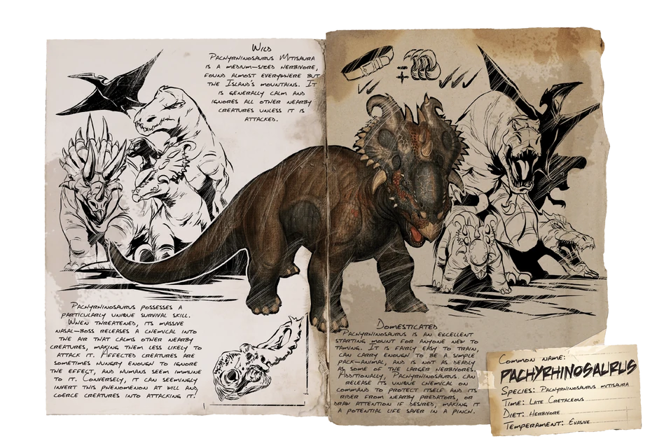 Pachyrhinosaurus - ARK: Survival Evolved Wiki