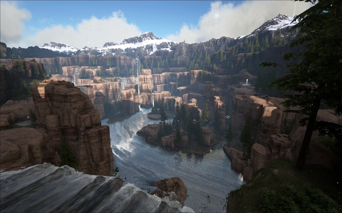 Waterwall of the Ancients (Ragnarok) - ARK: Survival Evolved Wiki