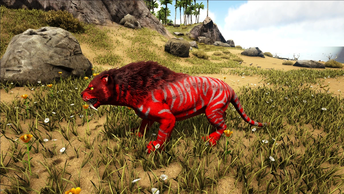 Mod:Primal Fear/Alpha Sabertooth - ARK: Survival Evolved Wiki
