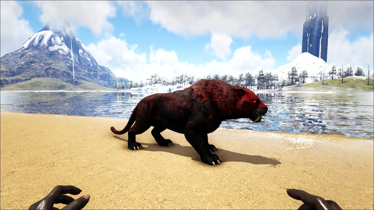 Mod:Primal Fear/Apex Sabertooth - ARK: Survival Evolved Wiki