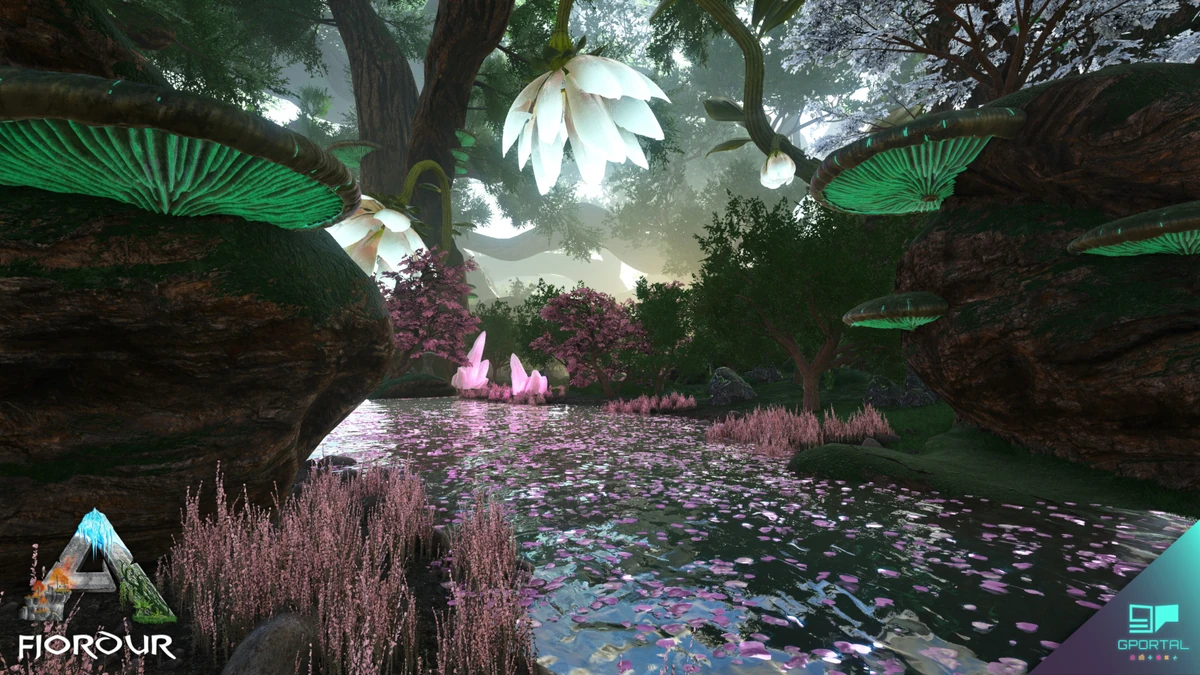 Mod:Fjordur/Vanaheim Blossom Lake - ARK: Survival Evolved Wiki