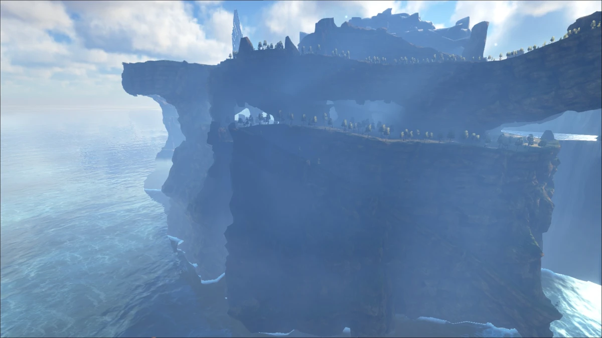 Western Cliffs (The Center) - ARK: Survival Evolved Wiki