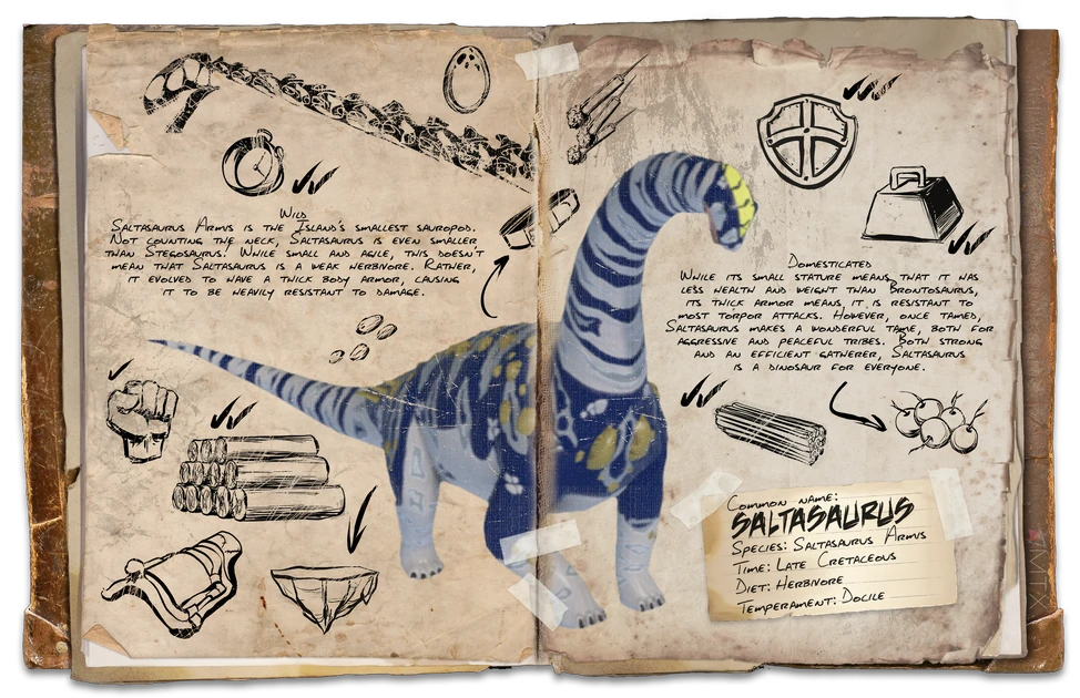 Mod:Prehistoric Beasts/Saltasaurus - ARK: Survival Evolved Wiki