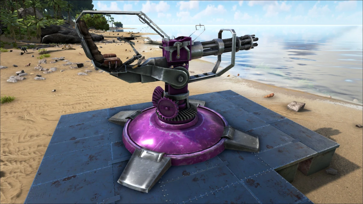 Minigun Turret - ARK: Survival Evolved Wiki