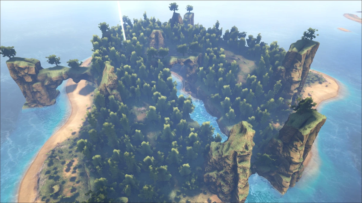 Tropical Island North (The Center) - Official ARK: Survival Evolved Wiki