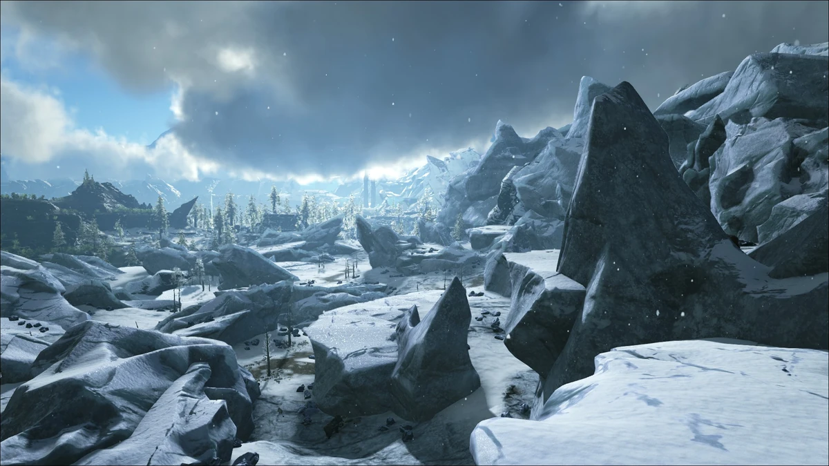 Snow Desert (Valguero) - ARK: Survival Evolved Wiki