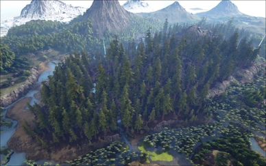 The Redwood Forests - ARK: Survival Evolved Wiki