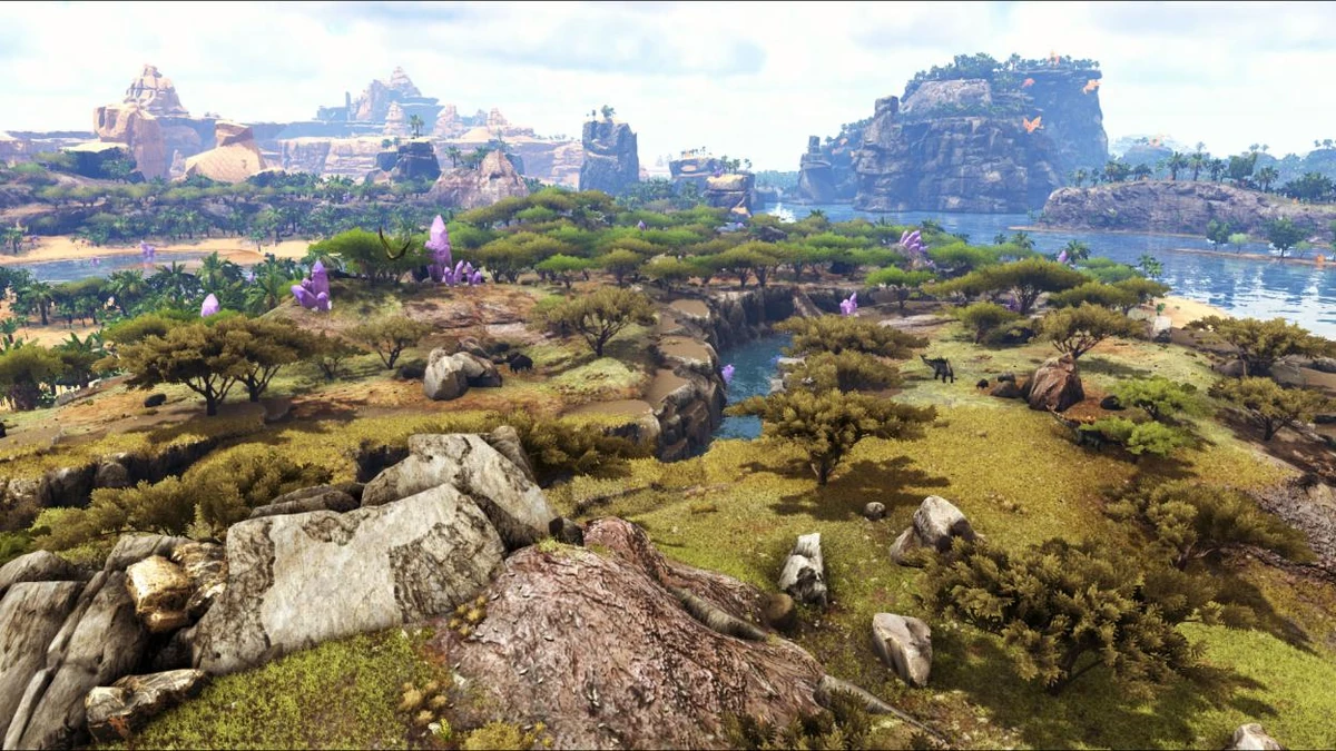 Midland Savannah (Crystal Isles) - ARK: Survival Evolved Wiki