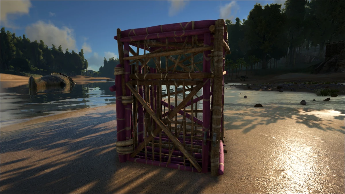 Cage en bois - Wiki de ARK: Survival Evolved