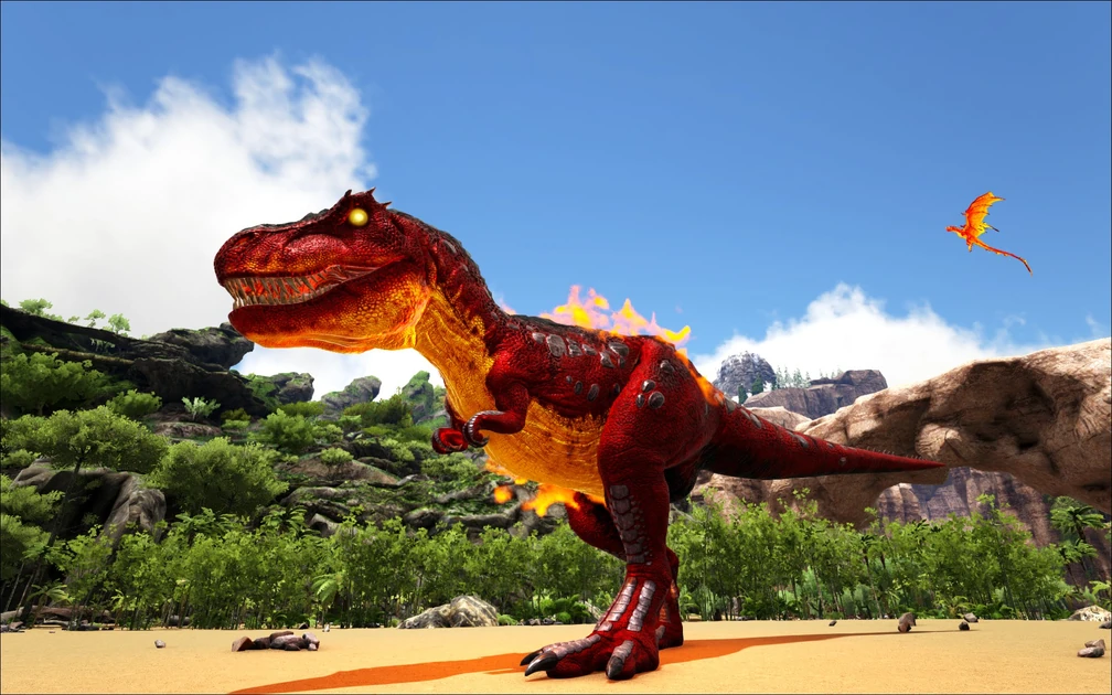 Mod:Ark Eternal/Elemental Fire Rex ( Azrael Version ) - ARK: Survival ...