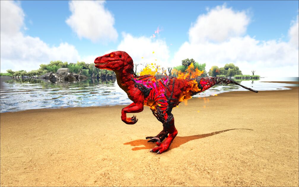 Mod:Ark Eternal/Elemental Corrupted Fire Raptor - ARK: Survival Evolved ...