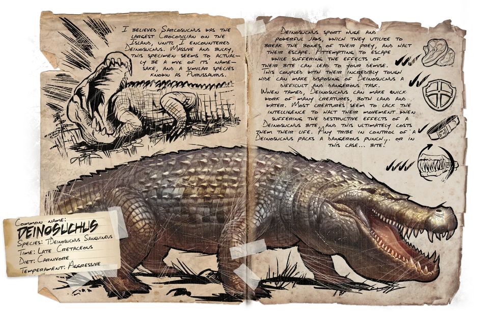 Mod:ARK Additions/Deinosuchus - ARK: Survival Evolved Wiki