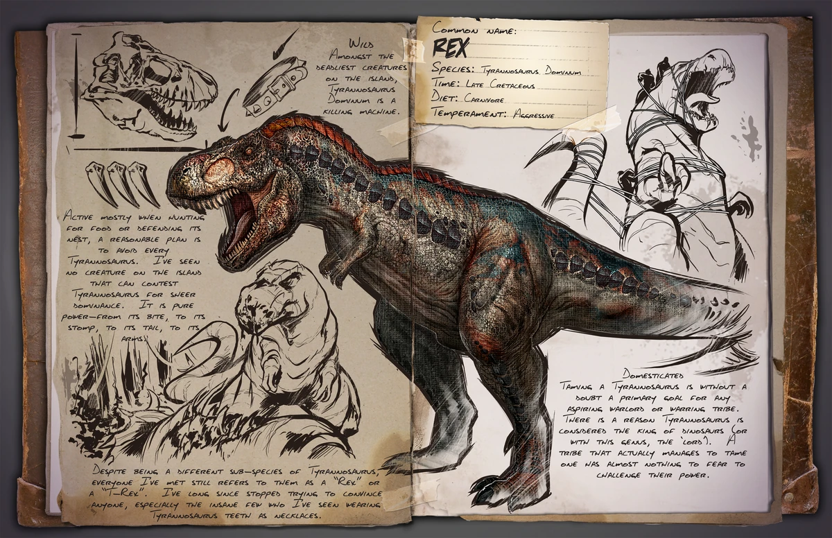 Rex | Ark survival | Fandom