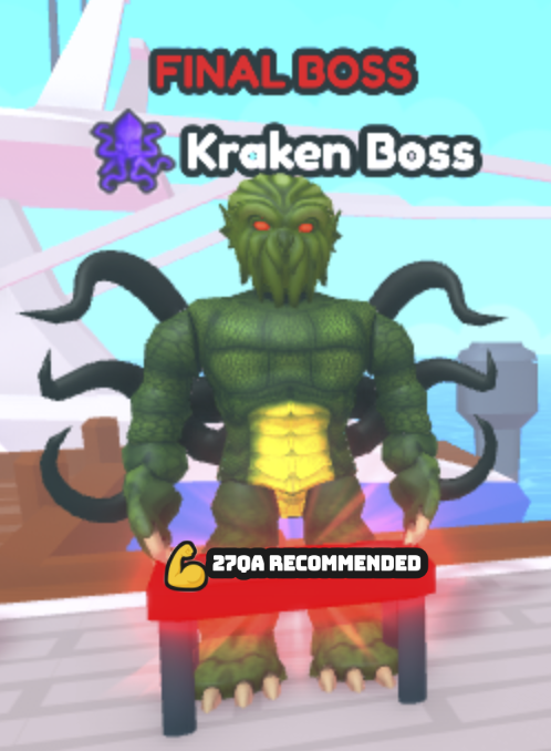 Kraken Boss | Arm Wrestling Simulator Wiki | Fandom