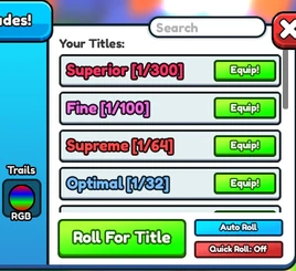 Titles | Arm Wrestling Simulator Wiki | Fandom