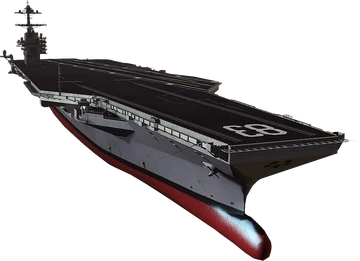 Uss Nimitz Side View