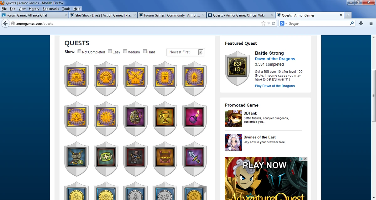 Quests | Armor Games Official Wiki | Fandom