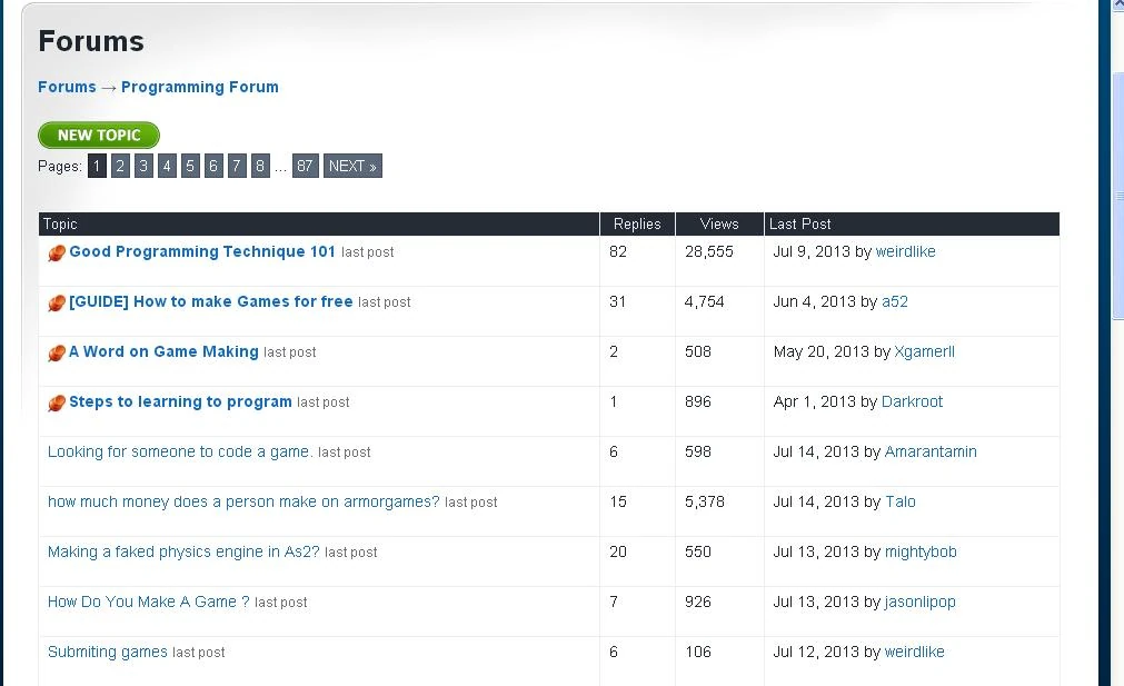 Programming Forum | Armor Games Official Wiki | Fandom