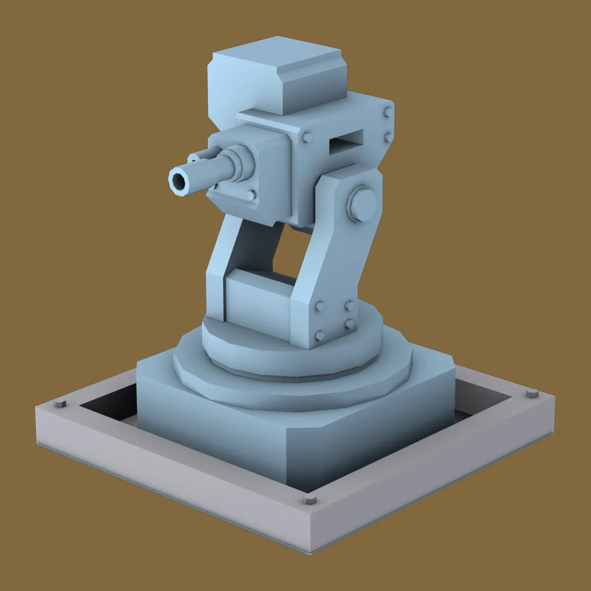 Machine gun turret | Armored Head Wiki | Fandom