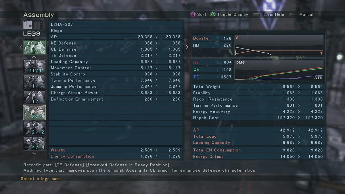 L2HA-307 Bingo | Armored Core Wiki | Fandom