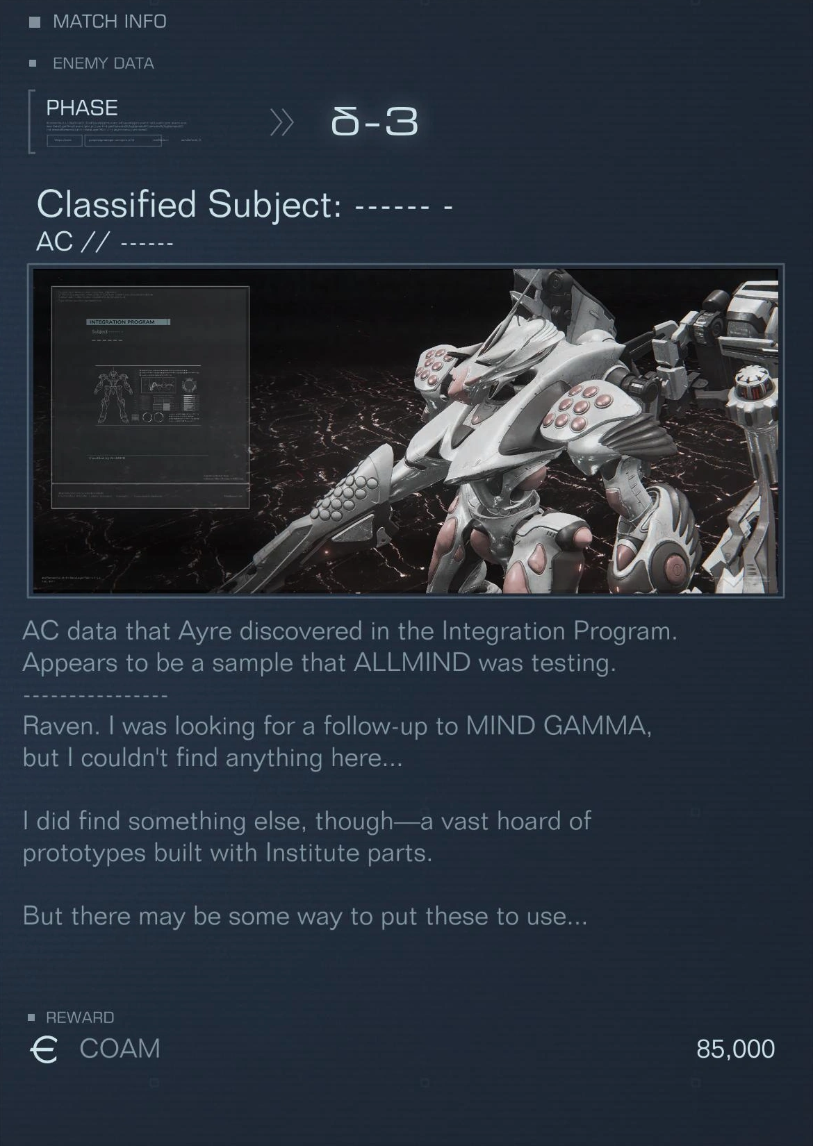 Ayre | Armored Core Wiki | Fandom