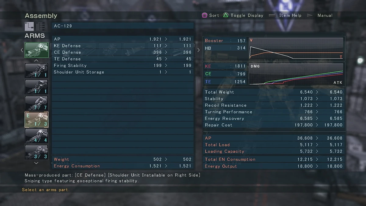 AC-129 | Armored Core Wiki | Fandom