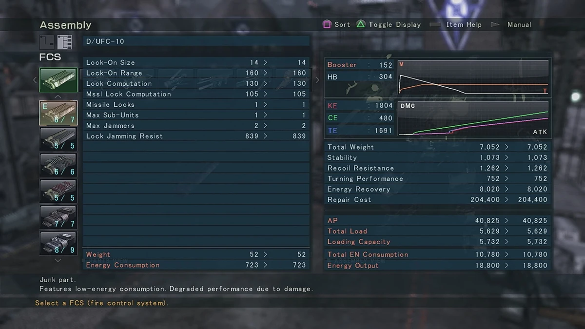 D/UFC-10 | Armored Core Wiki | Fandom