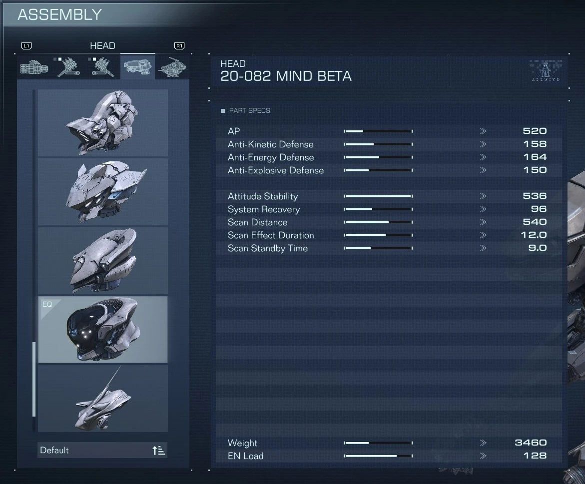 20-082 MIND BETA | Armored Core Wiki | Fandom