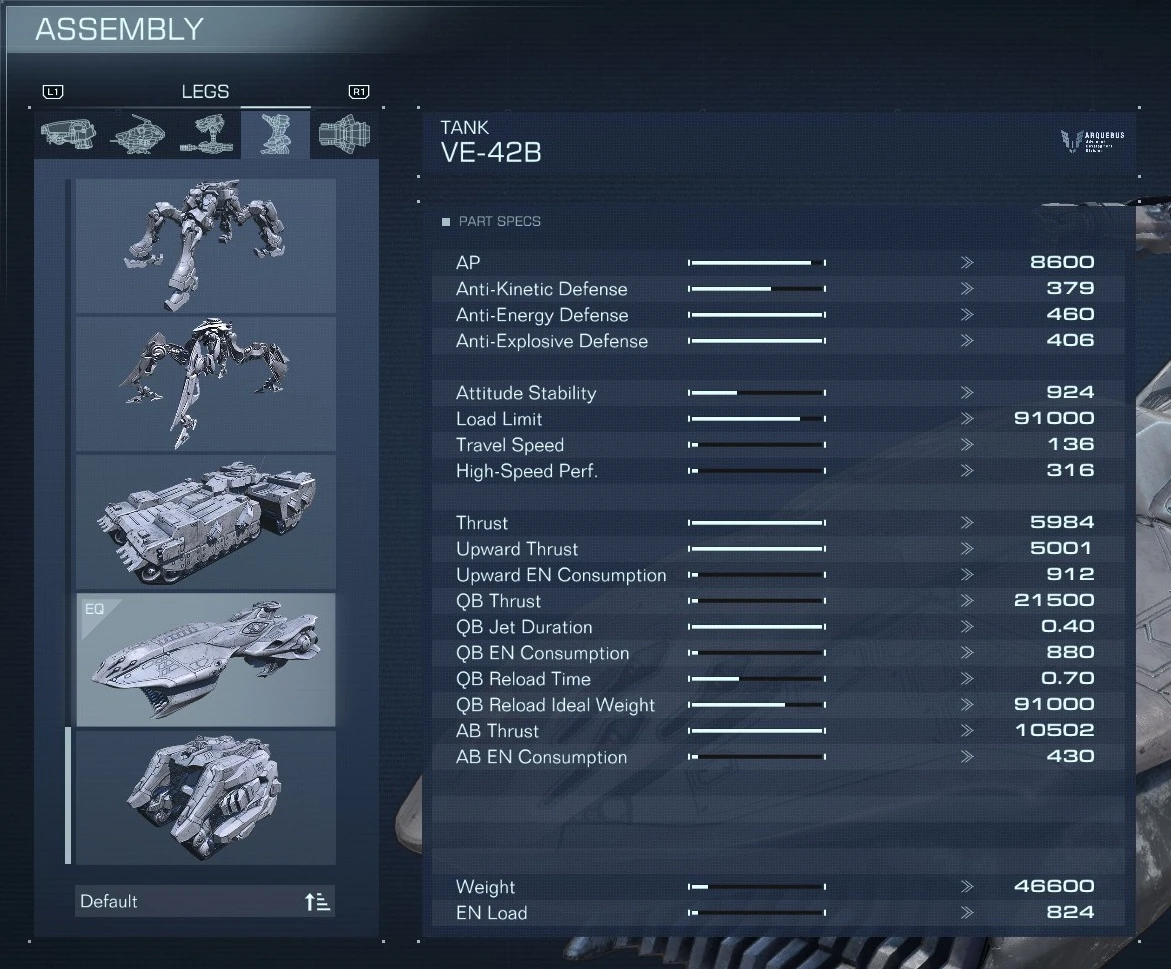 VE-42B | Armored Core Wiki | Fandom