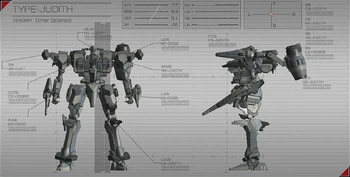 TYPE-JUDITH | Armored Core Wiki | Fandom