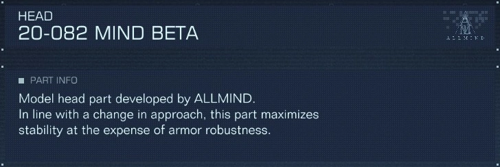 20-082 MIND BETA | Armored Core Wiki | Fandom