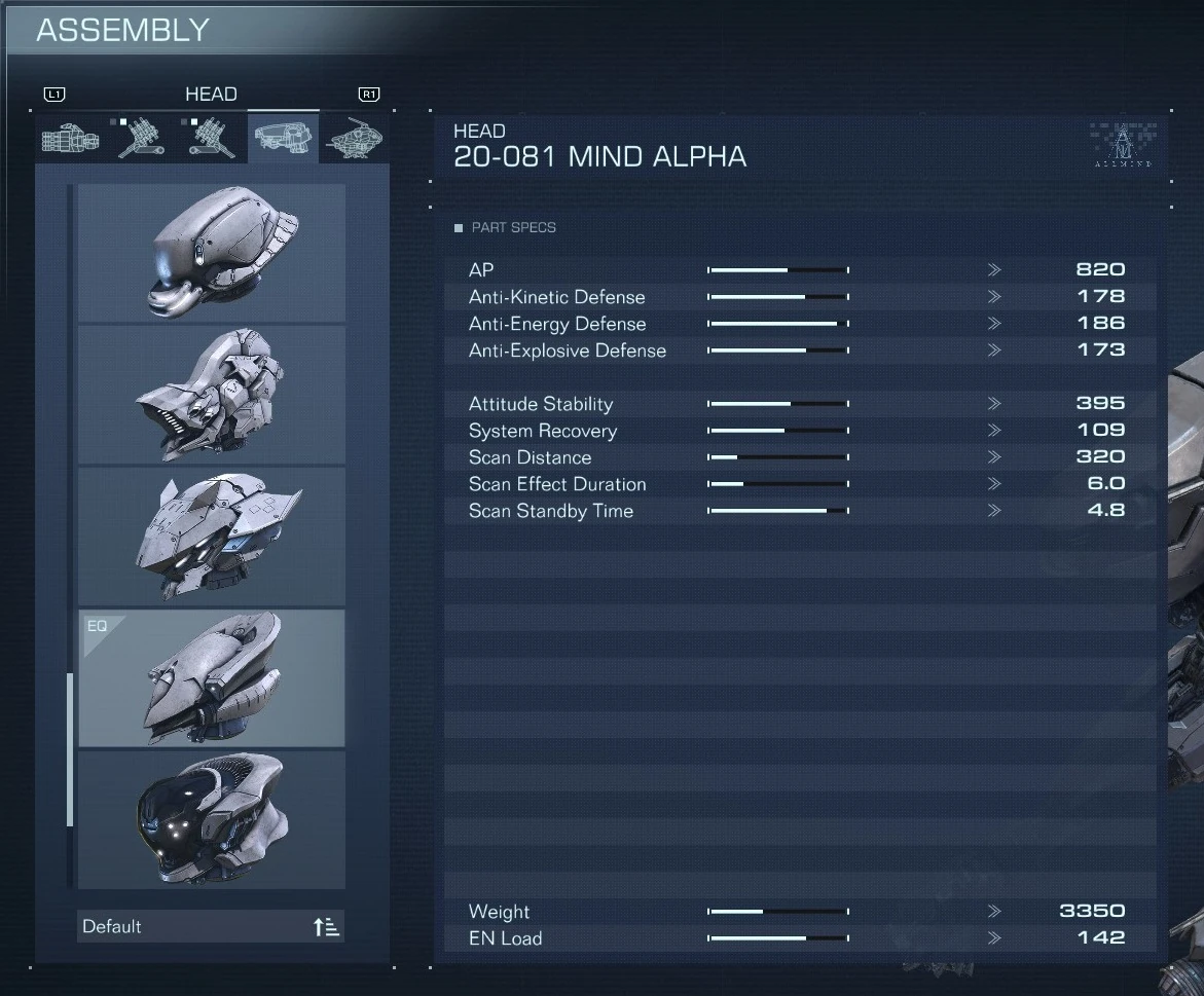 20-081 MIND ALPHA | Armored Core Wiki | Fandom