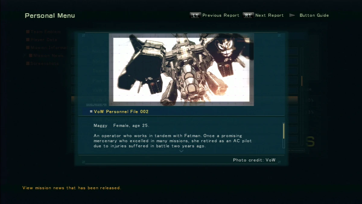 Category:AC pilots | Armored Core Wiki | Fandom