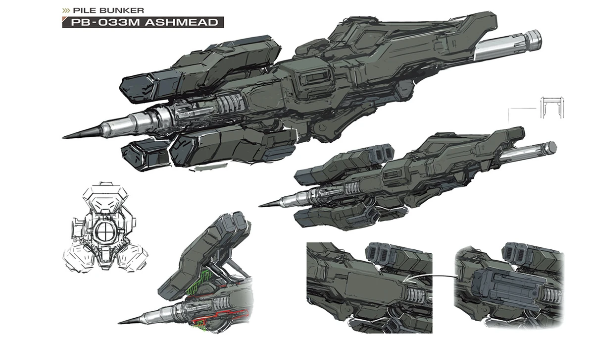 PB-033M ASHMEAD | Armored Core Wiki | Fandom