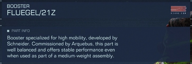 FLUEGEL/21Z | Armored Core Wiki | Fandom