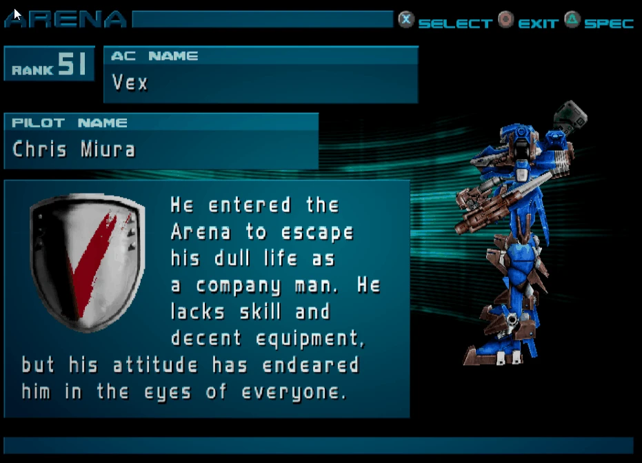 Chris Miura | Armored Core Wiki | Fandom