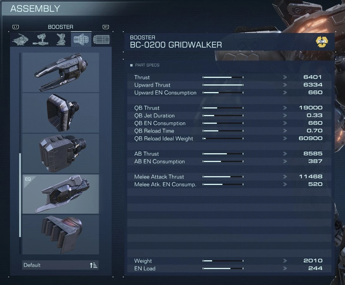 BC-0200 GRIDWALKER | Armored Core Wiki | Fandom