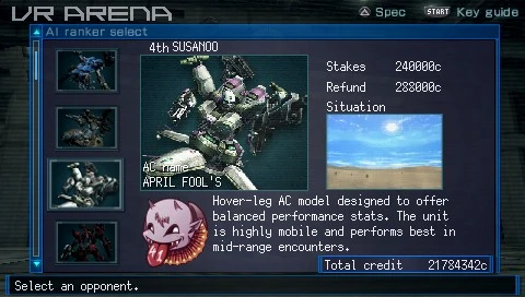 Susanoo | Armored Core Wiki | Fandom