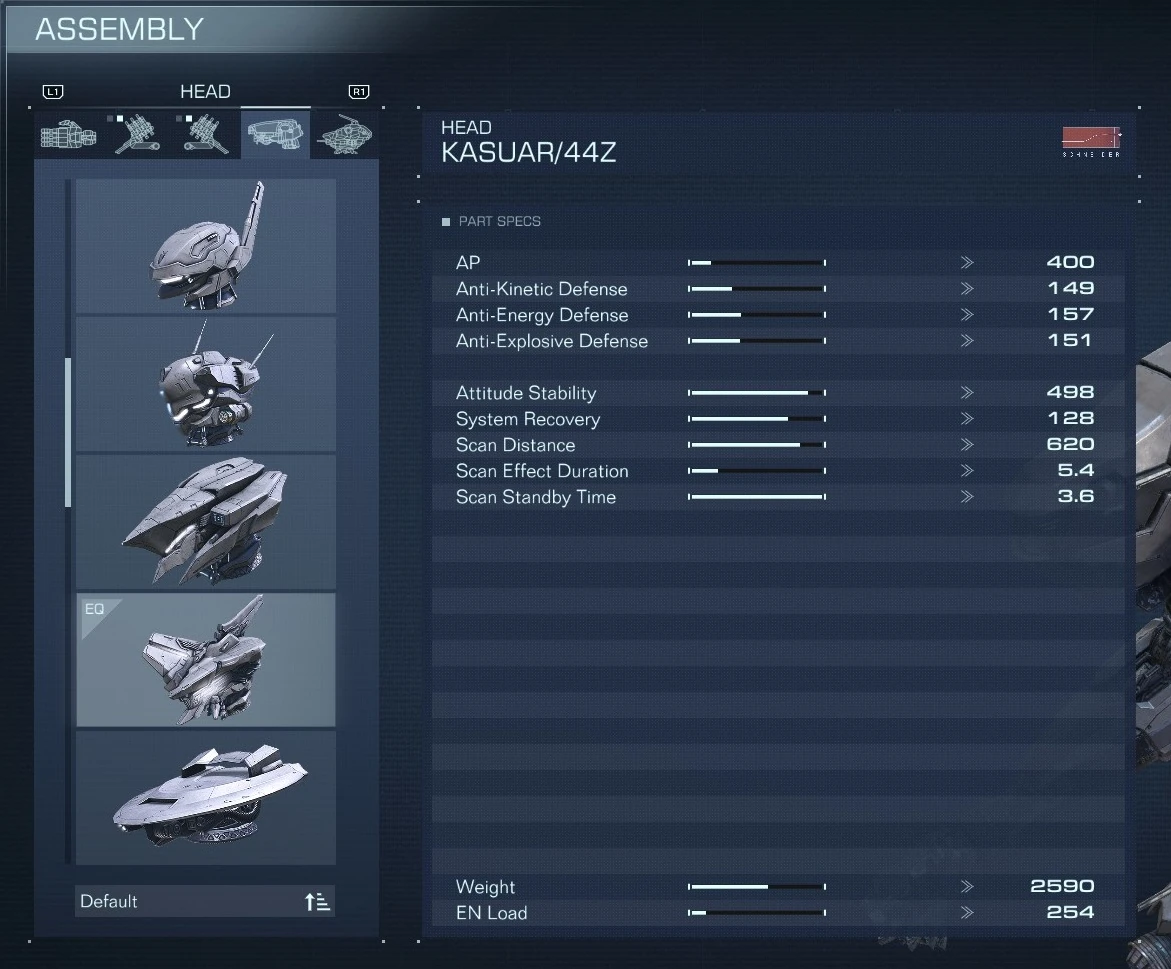 KASUAR/44Z | Armored Core Wiki | Fandom