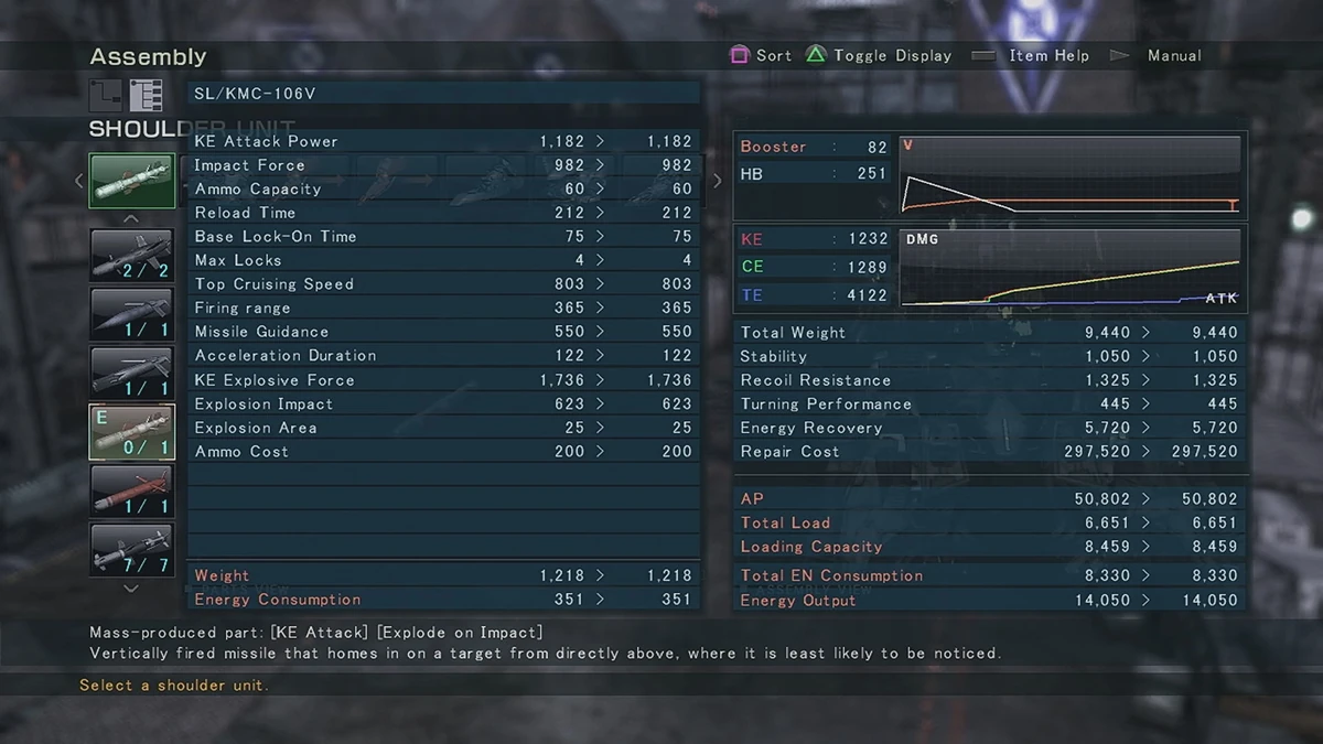 SL/KMC-106V | Armored Core Wiki | Fandom