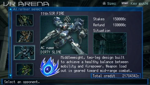 Sir Fire | Armored Core Wiki | Fandom