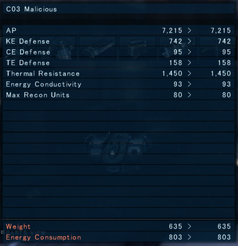 C03 Malicious | Armored Core Wiki | Fandom