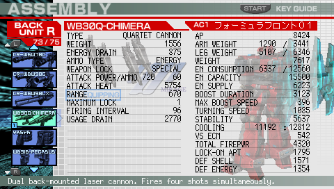 WB30Q-CHIMERA | Armored Core Wiki | Fandom