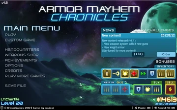 Armor Mayhem Chronicles | Armor Mayhem Wiki | Fandom