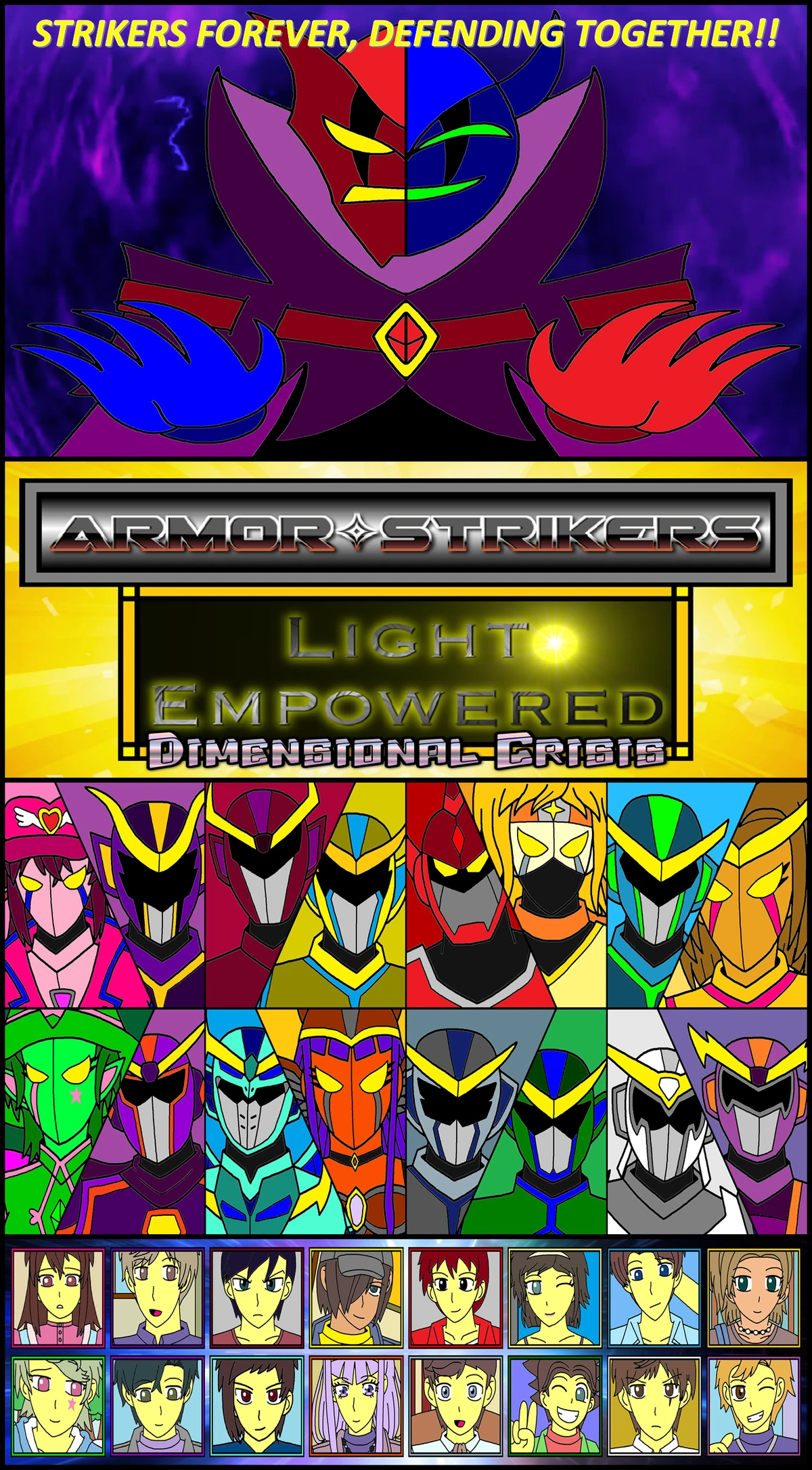 Armor Strikers: Light Empowered in Dimensional Crisis | Armor Strikers ...